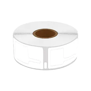 USUPERINK 1 Roll (400 Labels/roll) Compatible for Dymo LabelWriter 30373 Jewelry Price Tag 2-up Rat Tail Labels 7/8'' x 15/16'' Retail Adhesive Label Sticker [NOT FIT 550 & 5XL]