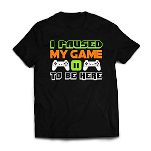 Market Trendz Funny Video Game Shirt for Gamers T Shirt Video Game Shirts for Men Black Small