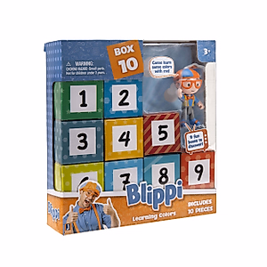 Blippi Surprise Boxes, Learning Colors