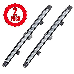 Safety 1st Protective Car Window Sun Shade, Retractable Rollershade for Infants and Kids, UV and Glare Protection for Backseat, Privacy Window Cover with Complete Coverage, 14” (2-Pack)