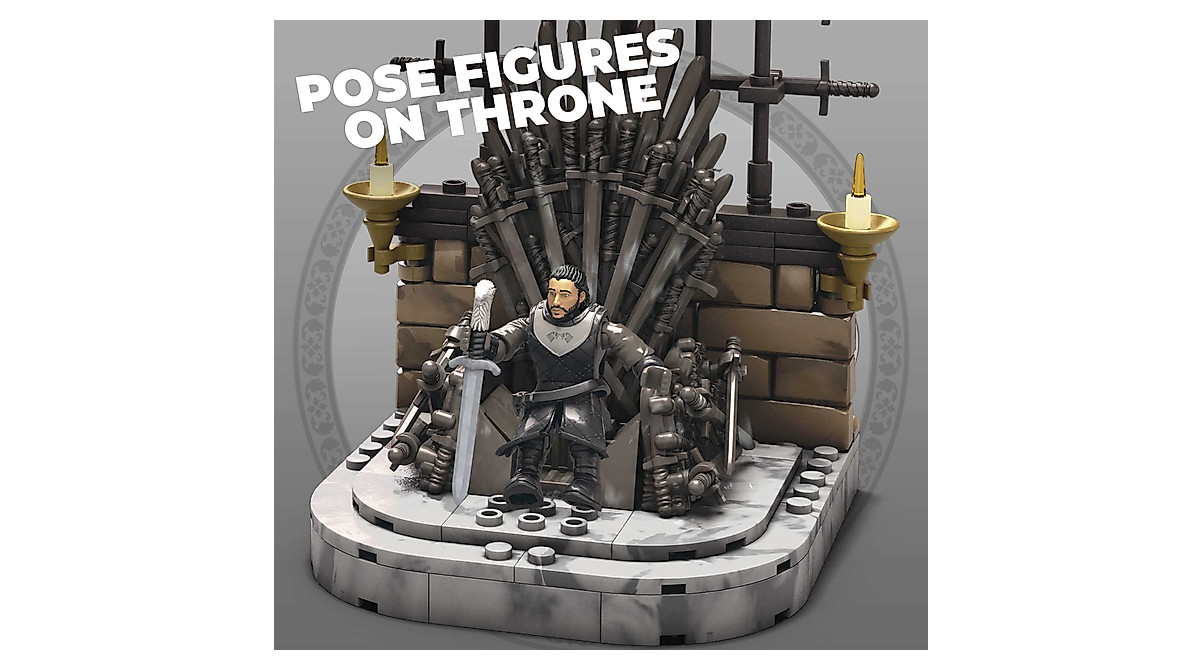 Build the Iconic Iron Throne Construction Set