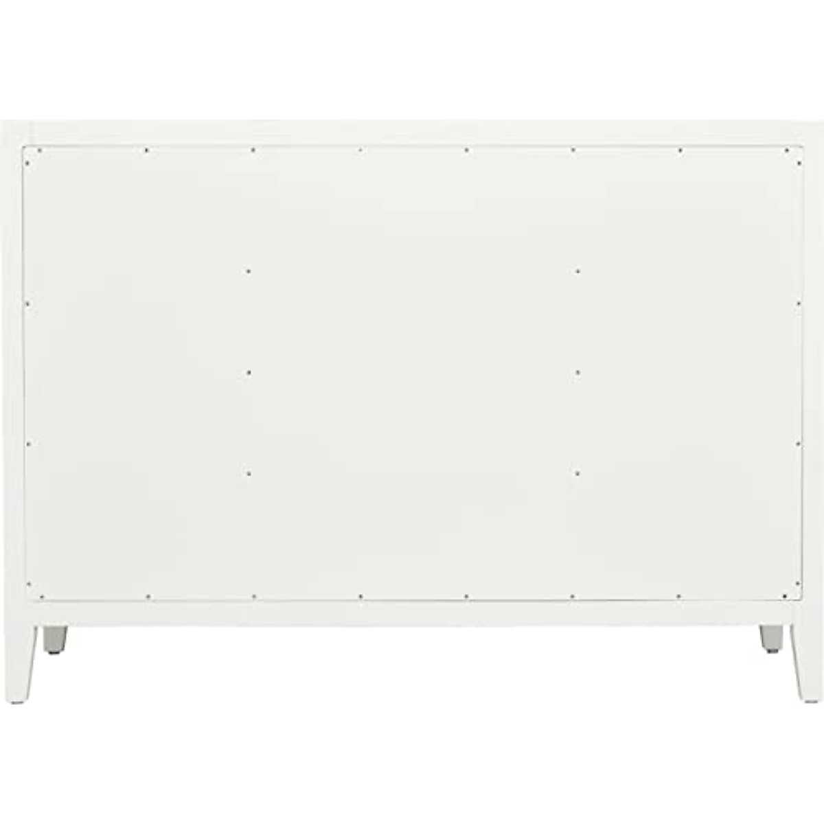 Signature Hardware 953346-48-RUMB-8 Burfield 49" Free Standing Single Vanity Set with Cabinet, Vanity Top, and Rectangular Undermount Vitreous China Sink - 8" Faucet Holes