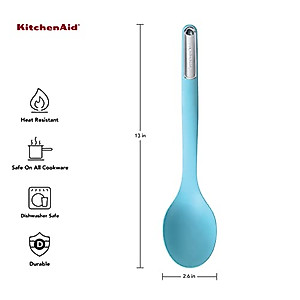 KitchenAid basting Spoon, 13.5 inches, Aqua