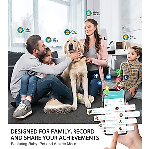 Body Fat Scale, ABLEGRID Digital Smart Bathroom Scale for Body Weight, Large LCD Display Screen, 16 Body Composition Metrics BMI, Water Weigh, Heart Rate, Baby Mode, 400lb, Rechargeable (White)