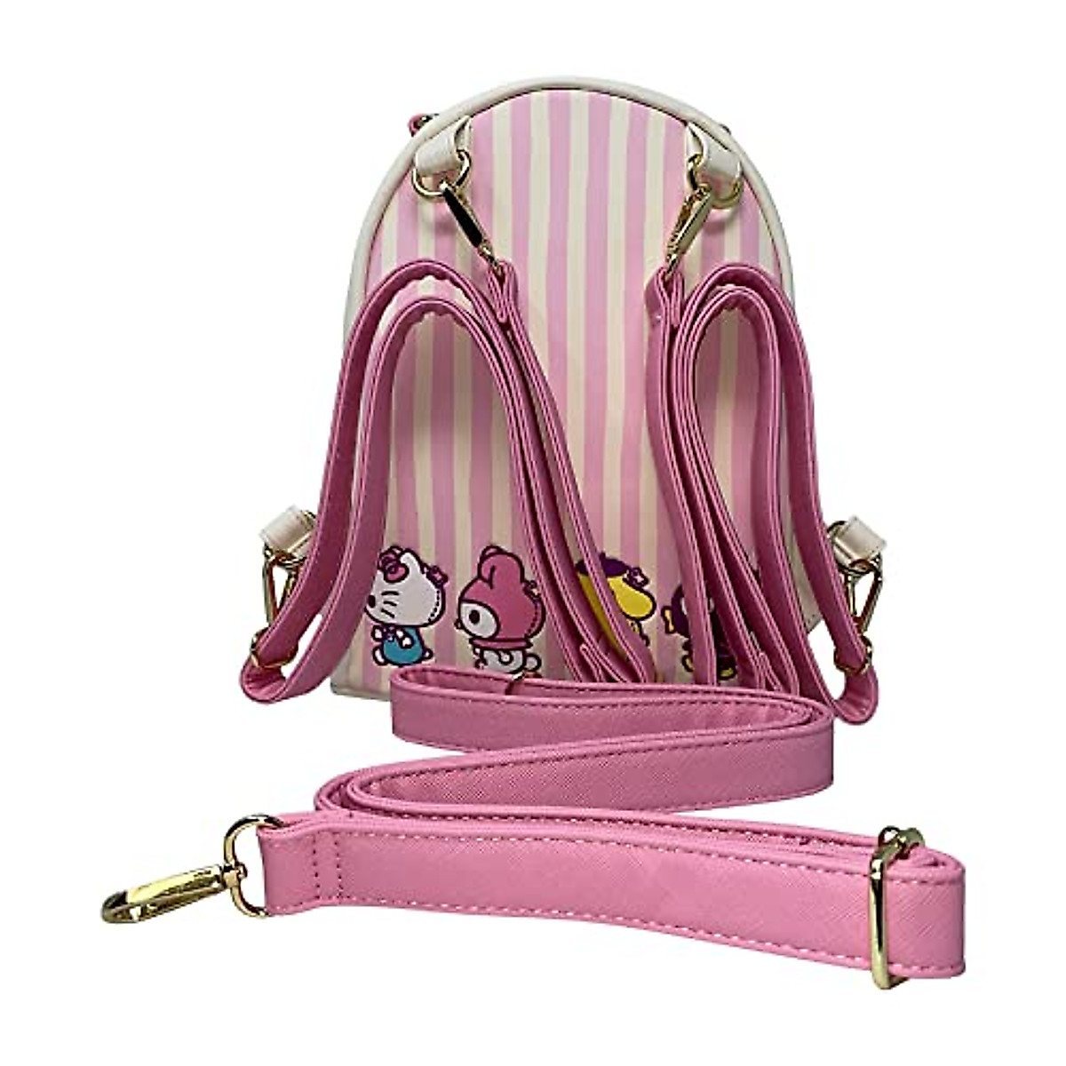 Loungefly Sanrio Hello Kitty and Friends Claw Machine Womens Double Strap Shoulder Bag Purse