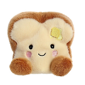 Aurora® Adorable Palm Pals™ Buttery Toast™ Stuffed Animal - Pocket-Sized Play - Collectable Fun - Brown 5 Inches
