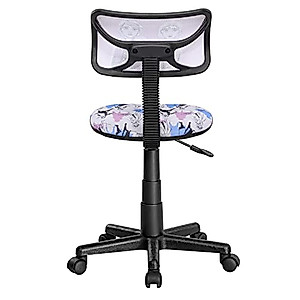 Disney Frozen 2 Adjustable Swivel Mesh Rolling Desk Chair, for Kids, Teens and Adults