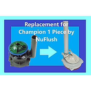 One-piece American Standard Champion Flush Valve Upgrade by Nuflush