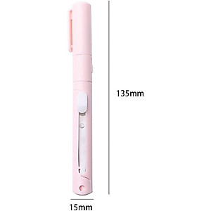 Purple Mini Pen Style Shears,Folding Student Portable Scissor with Cover,Ceramic Pencutter Stainless Steel Shears Office Cutting Tools