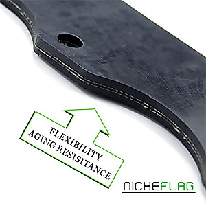 NICHEFLAG 99-9313 Snow Blower Paddles with 95-6151 Toro Belt Replaces Toro 99-9313 Kit, Toro 99-9313 Toro, Toro Part 99-9313, Toro 99 9313 Kit, Toro Blade Rotor 99-9313