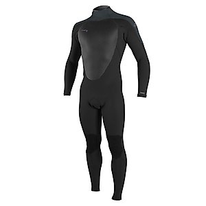 O'Neill Epic 3/2 mm Back Zip Full Wetsuit Black/Gunmetal/Black LT (6'2"-6'4", 180-200 lbs)