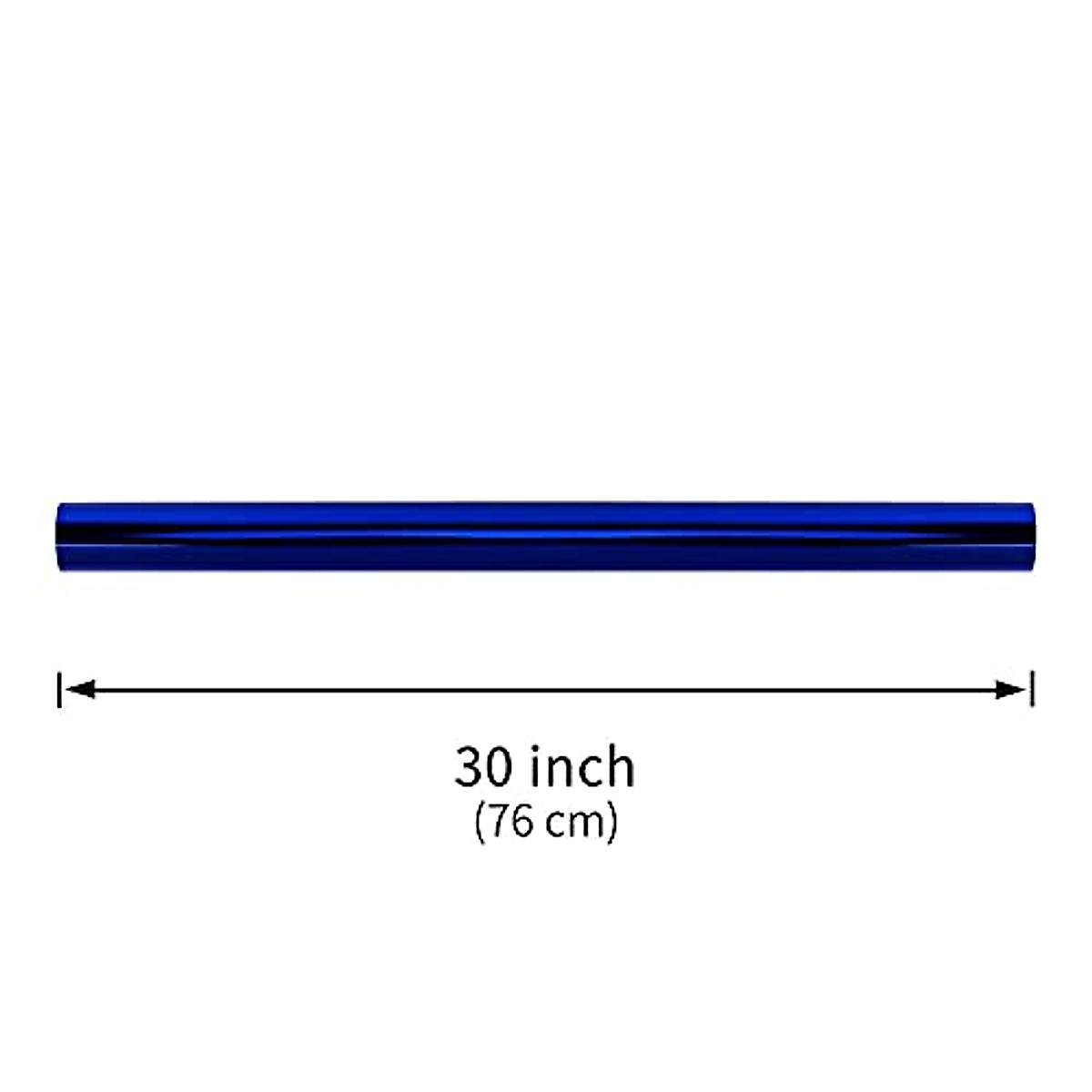 RUSPEPA Royal Blue Metallic Wrapping Paper - 81.5 Sq Ft - Solid Color Paper Perfect for Wedding,Birthday,Christmas,Baby Show - 30 inches x 32.8 feet