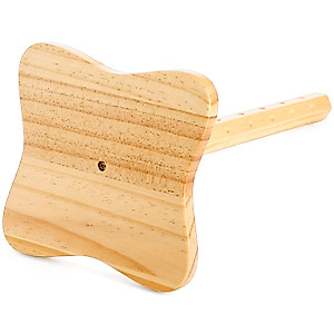 AVLA 2 Pack Wood Cake Pop Stand, 48 Holes Wooden Lollipop Holder, Decorative Candy Table Display Dessert Stand for Wedding, Birthday, Parties, Anniversaries, Sturdy and Easy to Assemble