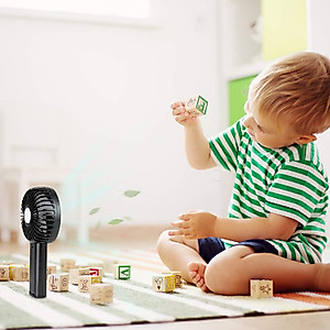 SkyGenius Handheld Fan Rechargeable, Personal Portable Fan 3 speed Levels, USB 4000 mAh Battery Operated [6-30H Worktime] Mini Fan for Girls Kids Women Travel Indoor Outdoor