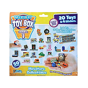 World's Smallest Micro Toy Box Series 1 Mini Collectibles 20 pc Set