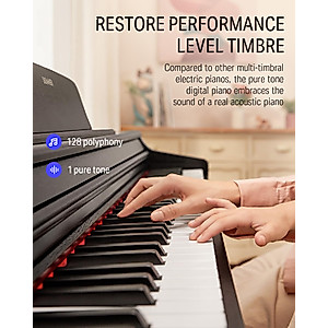 Donner DDP-100 Digital Piano + Donner Duet Piano Bench