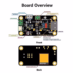 900mA MPPT Solar Panel Controller - Solar Power Manager Module for 5V Solar Panel - Support Solar and USB Charging
