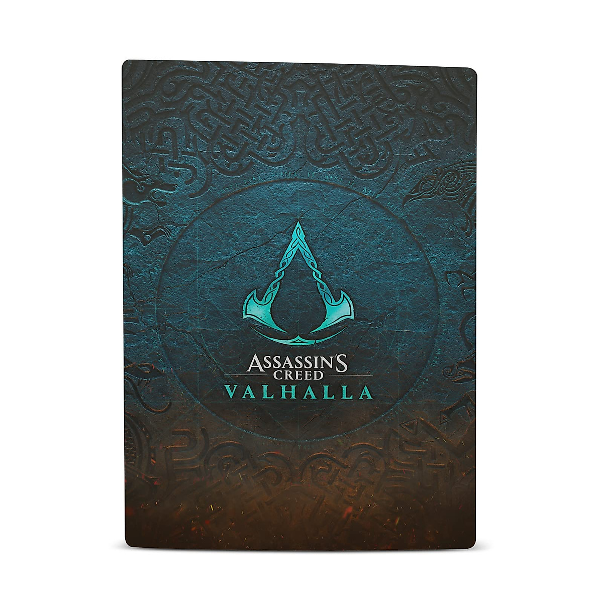 Head Case Designs Officially Licensed Assassin's Creed Logo Valhalla Key Art Matte Vinyl Faceplate Sticker Gaming Skin Decal Cover Compatible With Sony PlayStation 5 PS5 Digital Edition Console