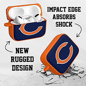 GAME TIME Chicago Bears HDX Case Cover Compatible with Apple AirPods Pro 1 & 2 (Classic)