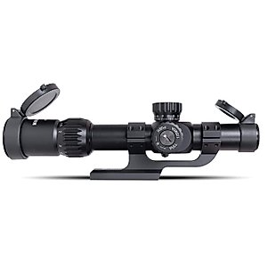 Monstrum G3 1-6x24 First Focal Plane FFP Rifle Scope with MOA Reticle | MH300 H-Series V1 Scope Mount | Bundle