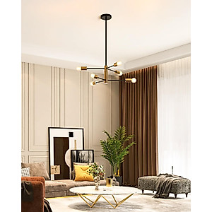 demovibe LED Globe Light Bulbs, G16.5 LED Bulb 60W, Dimmable Edison Bulbs Soft White 2700K, E26 Base Bulb 600 Lumen, Light Bulbs for Pendant, 6 Pack