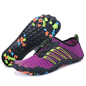 PENGCHENG Mens Womens Water Shoes Sports Quick Dry Barefoot Athletic for Swim Diving Surf Aqua Pool Beach Yoga