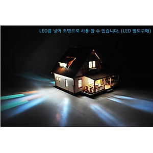 Desktop Wooden Model Kit A cafe at a whistle stop