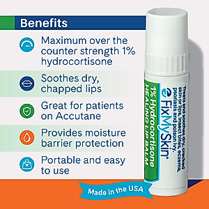 FixMySkin Unflavored Healing Lip Balm