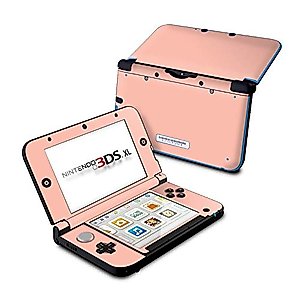 Solid State Peach - DecalGirl Sticker Wrap Skin Compatible with Nintendo Original 3DS XL