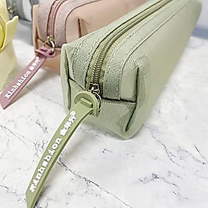 Mesh Pen Bag Pencil Case Makeup Tool Bag Storage Pouch Purse 5 Colors