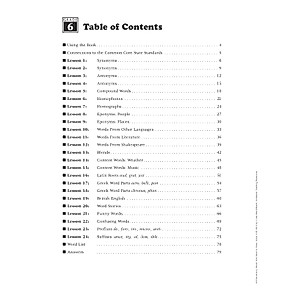 240 Vocabulary Words Kids Need to Know: Grade 6: 24 Ready-To-Reproduce Packets Inside!