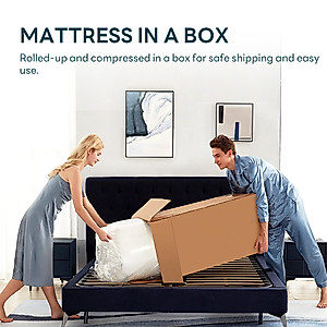 Full Mattress, Memory Foam Mattress Medium Firm, 10 Inch Full Mattress in A Box, Fiberglass Free, Removable Washable Mattress Cover, CertiPUR-US Certified,Cooling Gel Foam Mattress for Pressure Relief