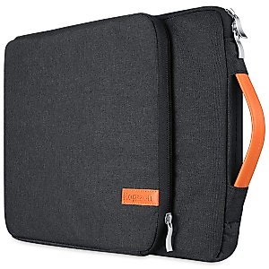 Kogzzen 14 13.5 13.3 13 Inch Laptop Sleeve Shockproof Case Bag Compatible with MacBook Pro 14 13 inch/MacBook Air 13.3/ Dell XPS 13/ Surface Laptop 13.5/ iPad Pro 12.9, HP Lenovo Asus Acer - Black