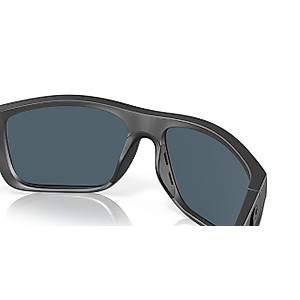 Costa Del Mar Man Sunglasses Matte Gray Frame, Gray Lenses, 60MM