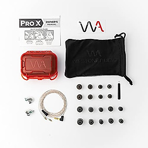 Westone Audio Pro X30 IEM Earphones - Three-Driver Noise Isolating Musician in-Ear Monitor Wired Earbuds
