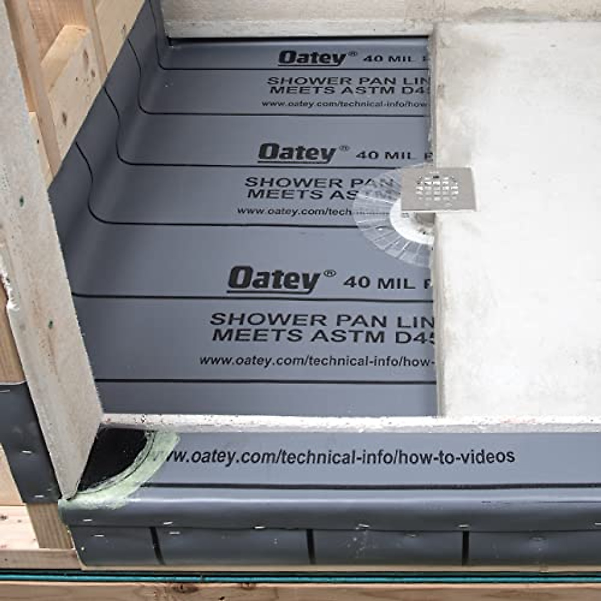 Oatey PVC Shower Pan Liner Kit