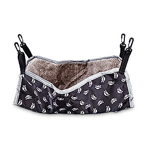 Petco Brand - You & Me Skulls Small Animal Hammock, Black