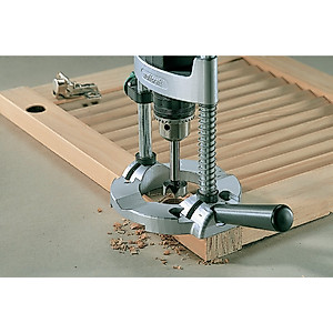 Wolfcraft 4525404 Multi-Angle Drill Guide Attachment For 1/4In. & 3/8In. Drills,Silver