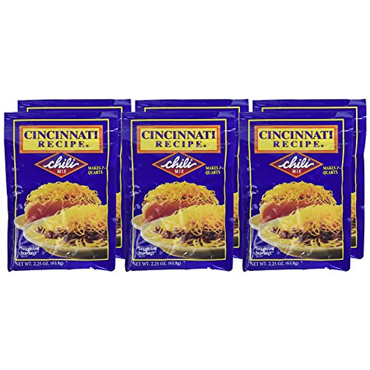 6 Pack Cincinnati Chili Mix Packets