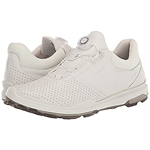 ECCO Men's Biom Hybrid 3 BOA Hydromax Water Resistant Golf Shoe, White, 10-10.5