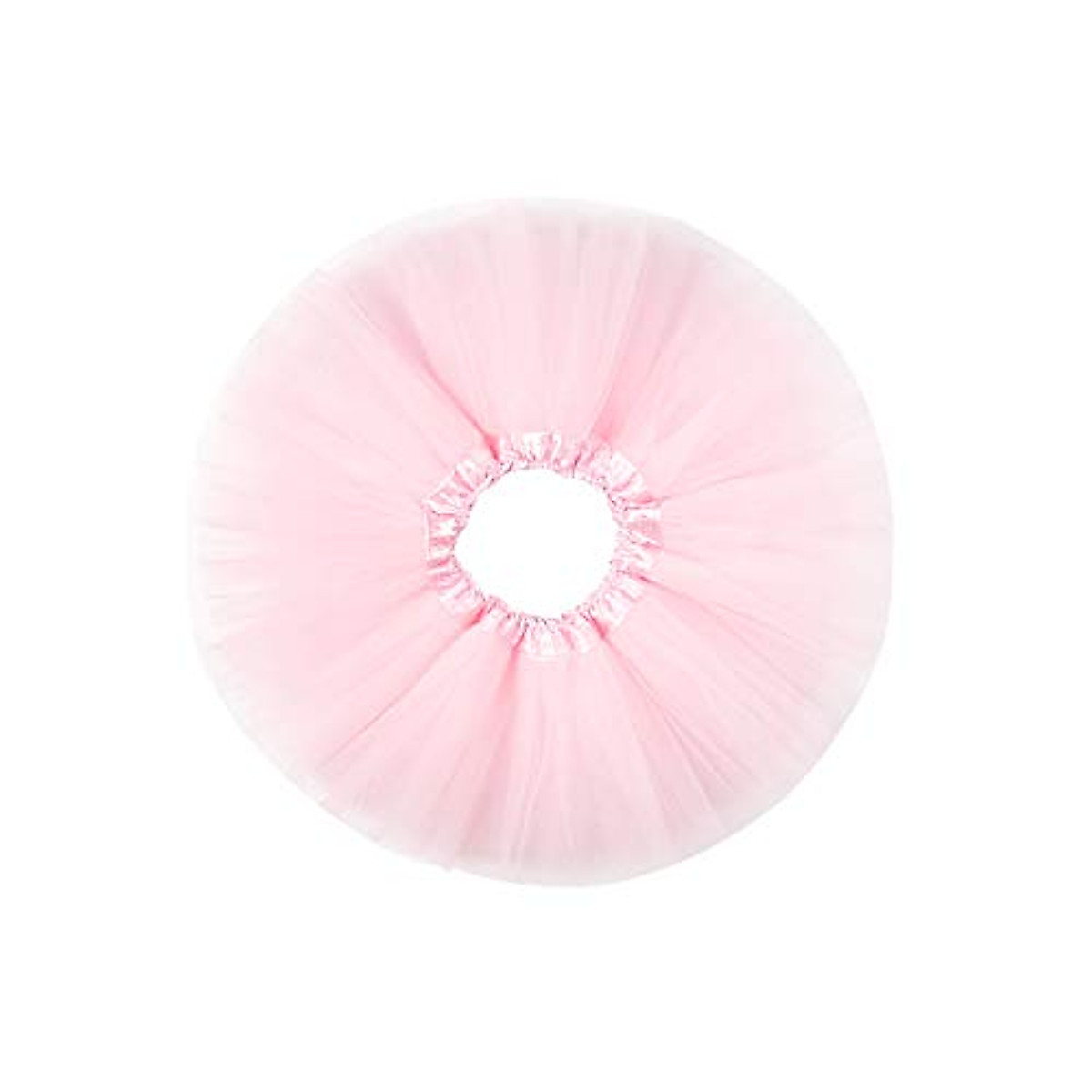 belababy Baby Girl Tutu Pink 5 Layers Dress Up Skirt, 0-24 Months, Pink