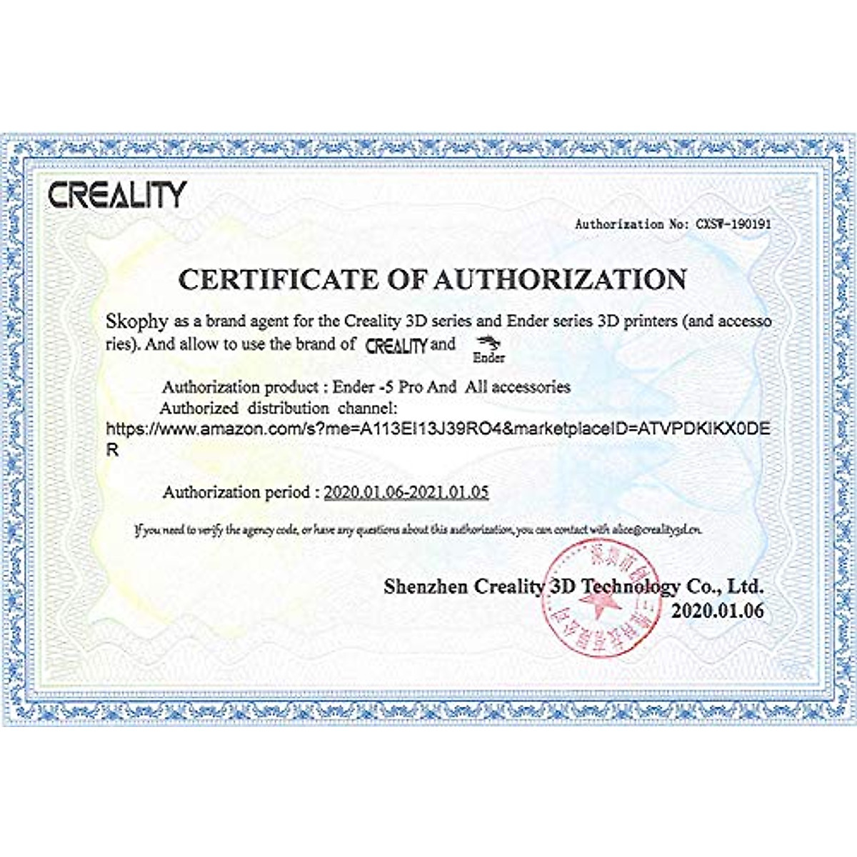 Creality Ender 3 Pro Silent Mainboard V4.2.7 with TMC2225 Driver Marlin 2.0.1 for Ender 3/Ender 3 Pro/Ender 3 V2/Ender 5