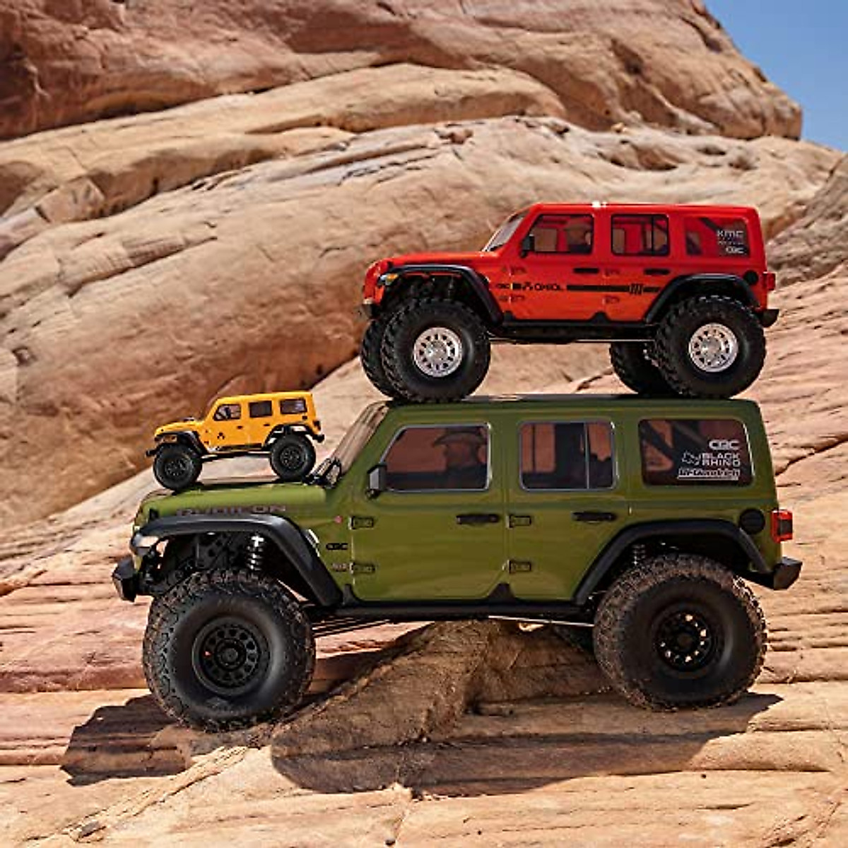 Axial RC Truck 1/6 SCX6 Jeep JLU Wrangler 4WD Rock Crawler RTR (Batteries and Charger Not Included): Green, AXI05000T1