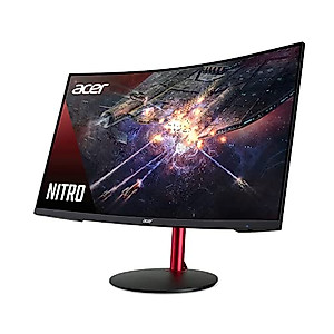 Acer Nitro XZ322Q Pbmiiphx 31.5" 1500R Curved Zero-Frame Full HD (1920 x 1080) Gaming Monitor with AMD FreeSync Technology | 165Hz | 1ms VRB | DisplayHDR 400 (Display Port & 2 x HDMI Ports)