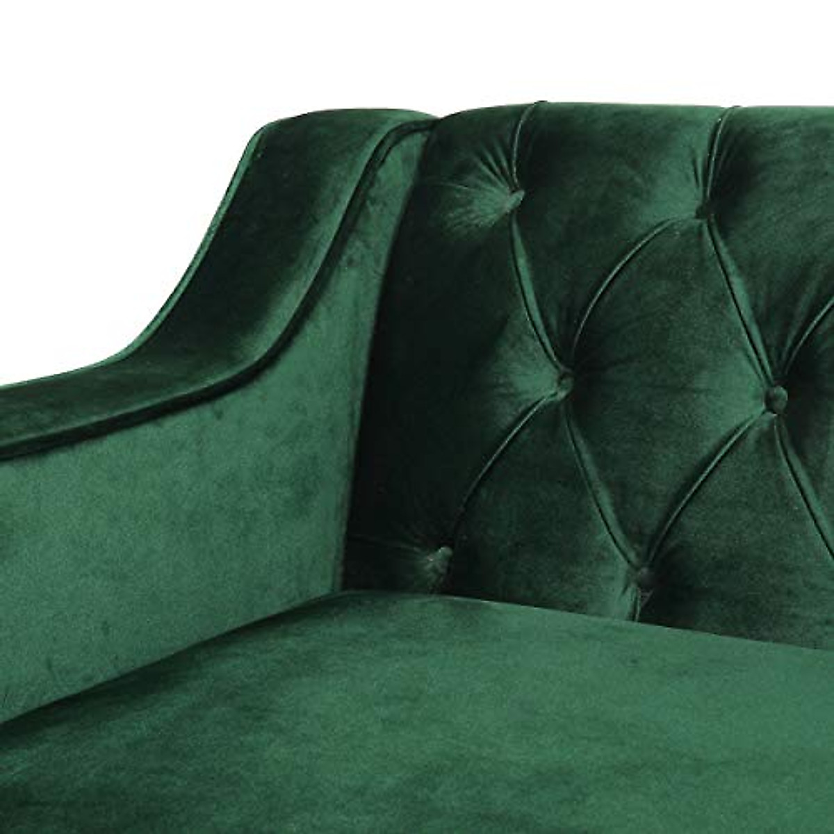 Christopher Knight Home Knouff Sofas, Emerald + Dark Brown
