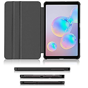 Soke Galaxy Tab A 8.4 Case 2020, Premium Shock Proof Stand Folio Case, Multi- Viewing Angles, Hard TPU Back Cover for Samsung Galaxy Tab A 8.4 inch Tablet [SM-T307],Black