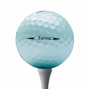 Trust Golf Ball, Aurora ICY Blue, Soft, Distance, Straight Flight, and Easy to Spot, Crystal Urethane Covered, 3-Piece (ICY Blue, 12 Balls)