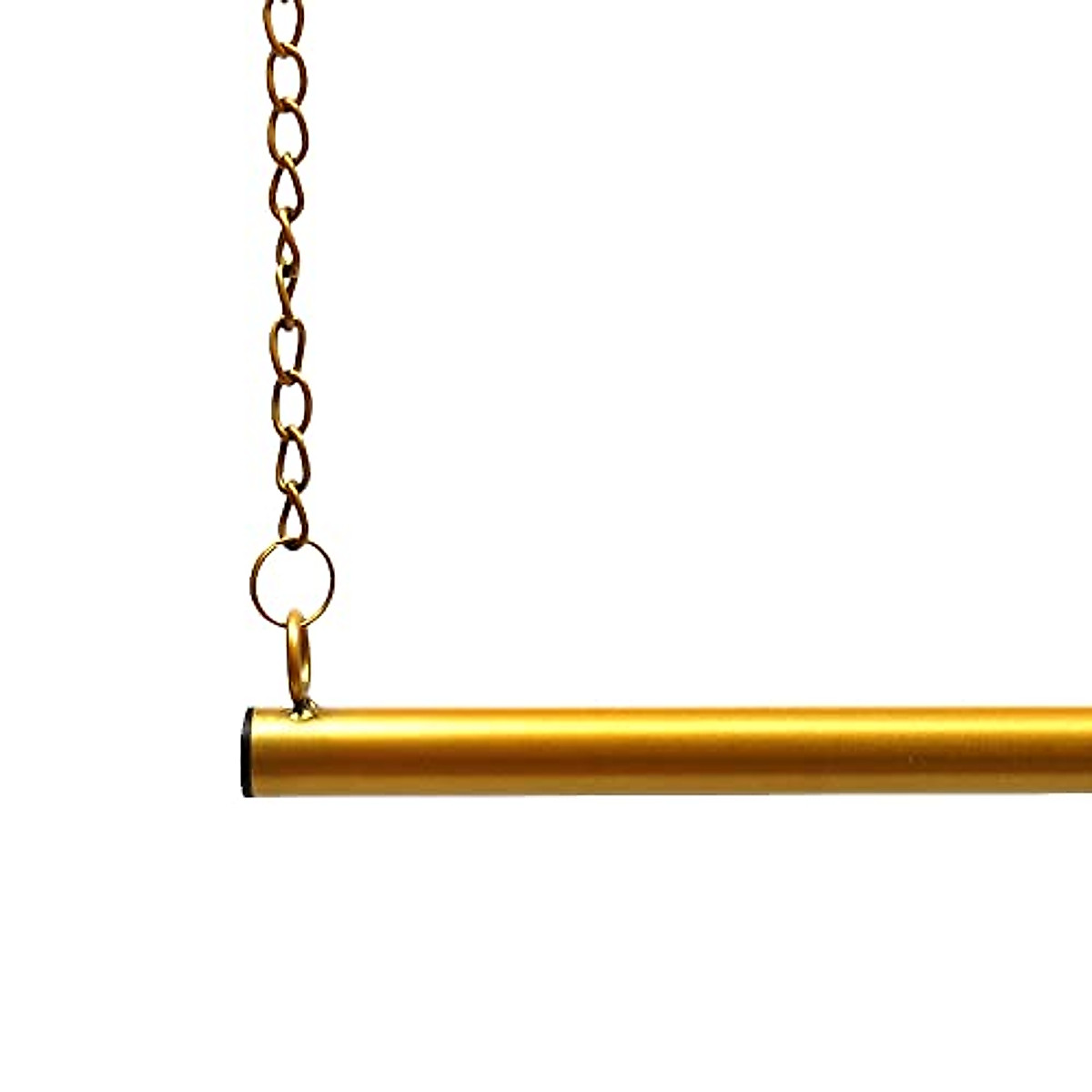 MARTEXBUY 2 Pcs Adjustable Height Clothing Storage Chain Garment Rack, Commercial Wedding Dress Hanging Rack, Ceiling-Mounted Cloth Display Shelf for Home Boutique Clothes Store