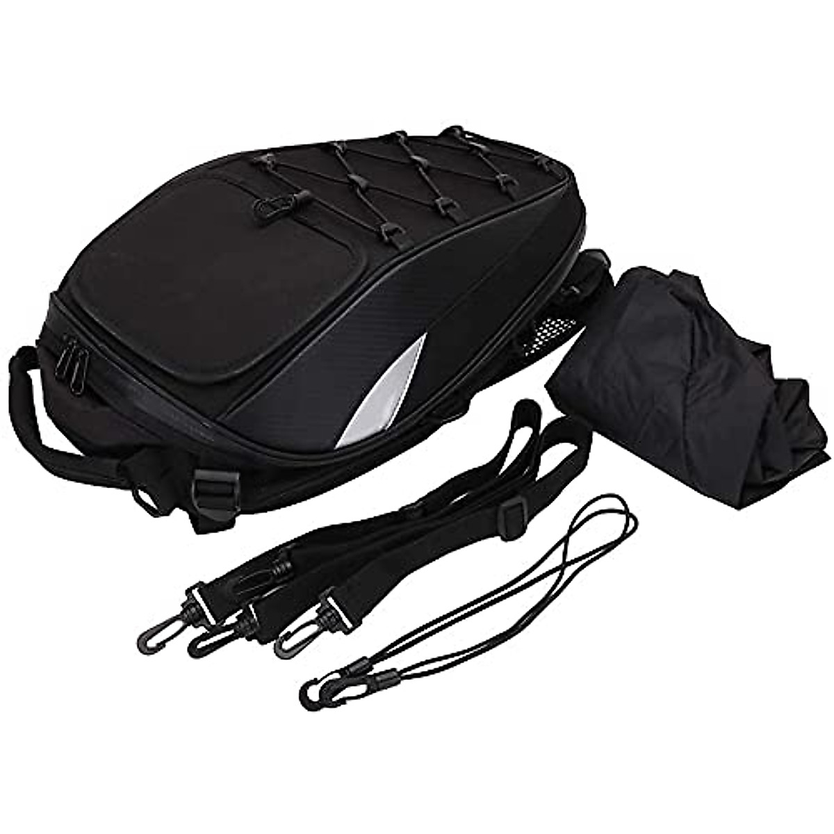 Motorcycle Seat/ Tail Bag - Dual Use Backpack Waterproof Motorbike Helmet Storage Bags For Luggage Motorcycle Dirt Bike Accessories