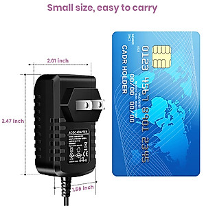 9V DC 1A Power Supply Adapter for Guitar Effects Pedal Center Negative